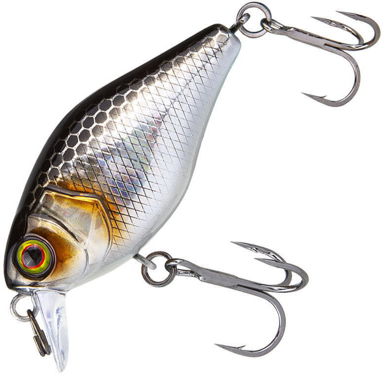 Воблер Jackall Chubby 41 (5.5г) hl silver & black купить по цене 1011₽