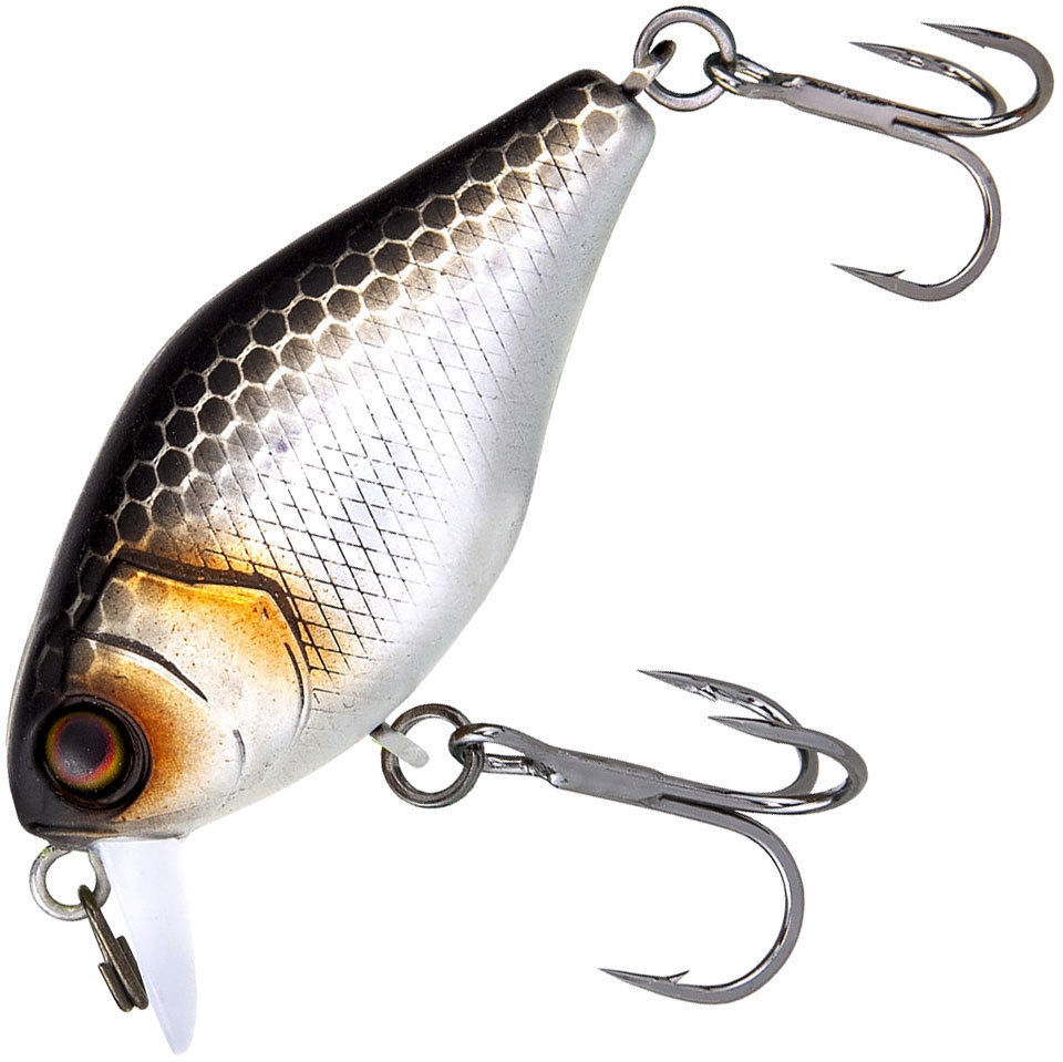 Воблер Jackall Chubby 41 (5.5г) uv mat silver & black купить по цене 1011₽