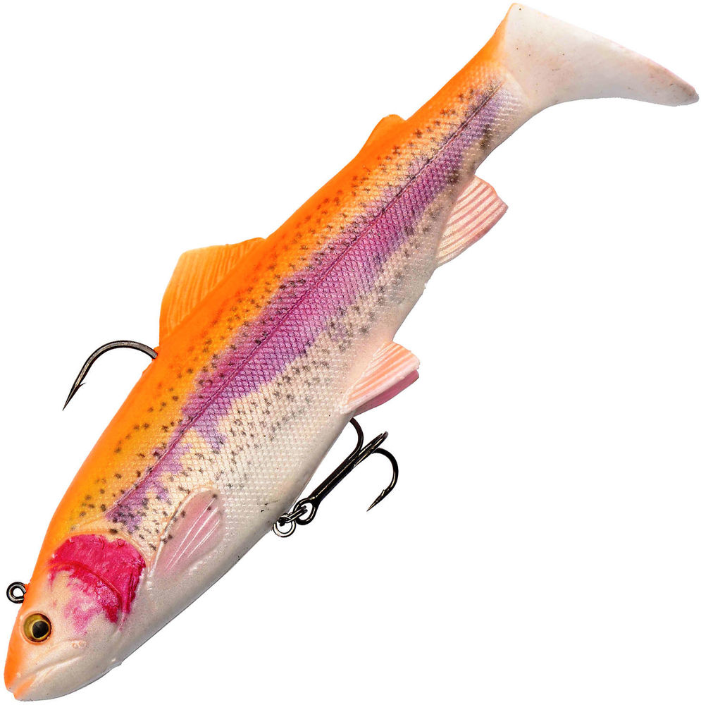 Приманка Savage Gear 4D Trout Rattle Shad (17см) 02-Golden Albino ...