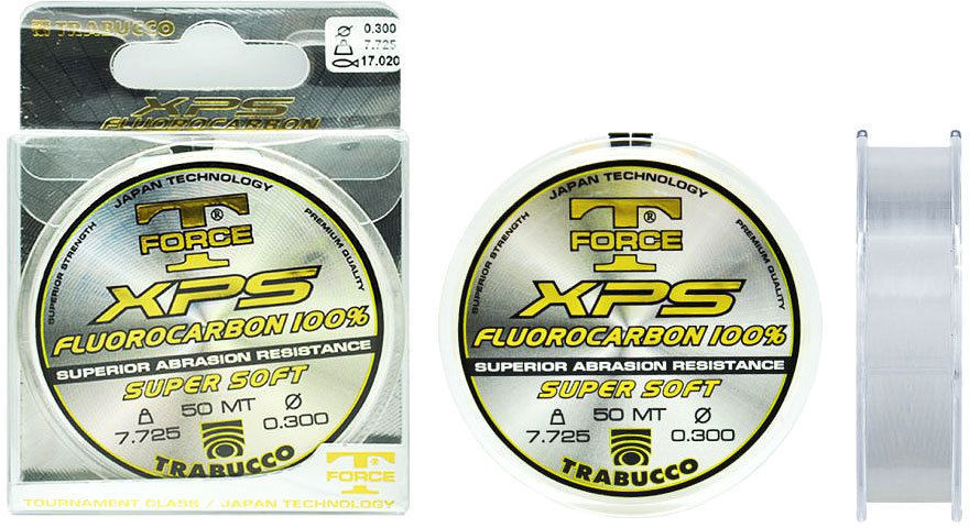 Флюорокарбон Trabucco TF XPS 100% Super Soft 50м 0.125мм (Clear) купить по цене 910₽